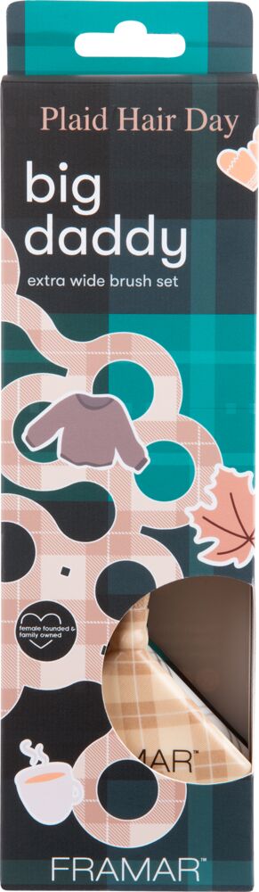 Färbepinsel | Framar Big Daddy Set Plaid Hair Day