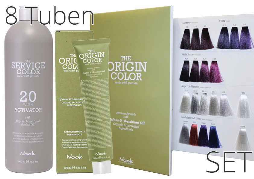 Nook The Origin Color & The Virgin Color 100 ml I Haarfarbe