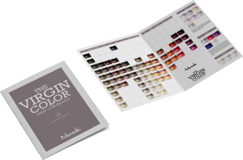 Farbkarte gedruckt | Nook The Virgin Color